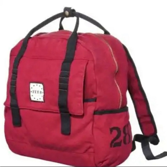 FEED PROJECT | Bags | Feed Projects Target 28 Red And Navy Cotton ...